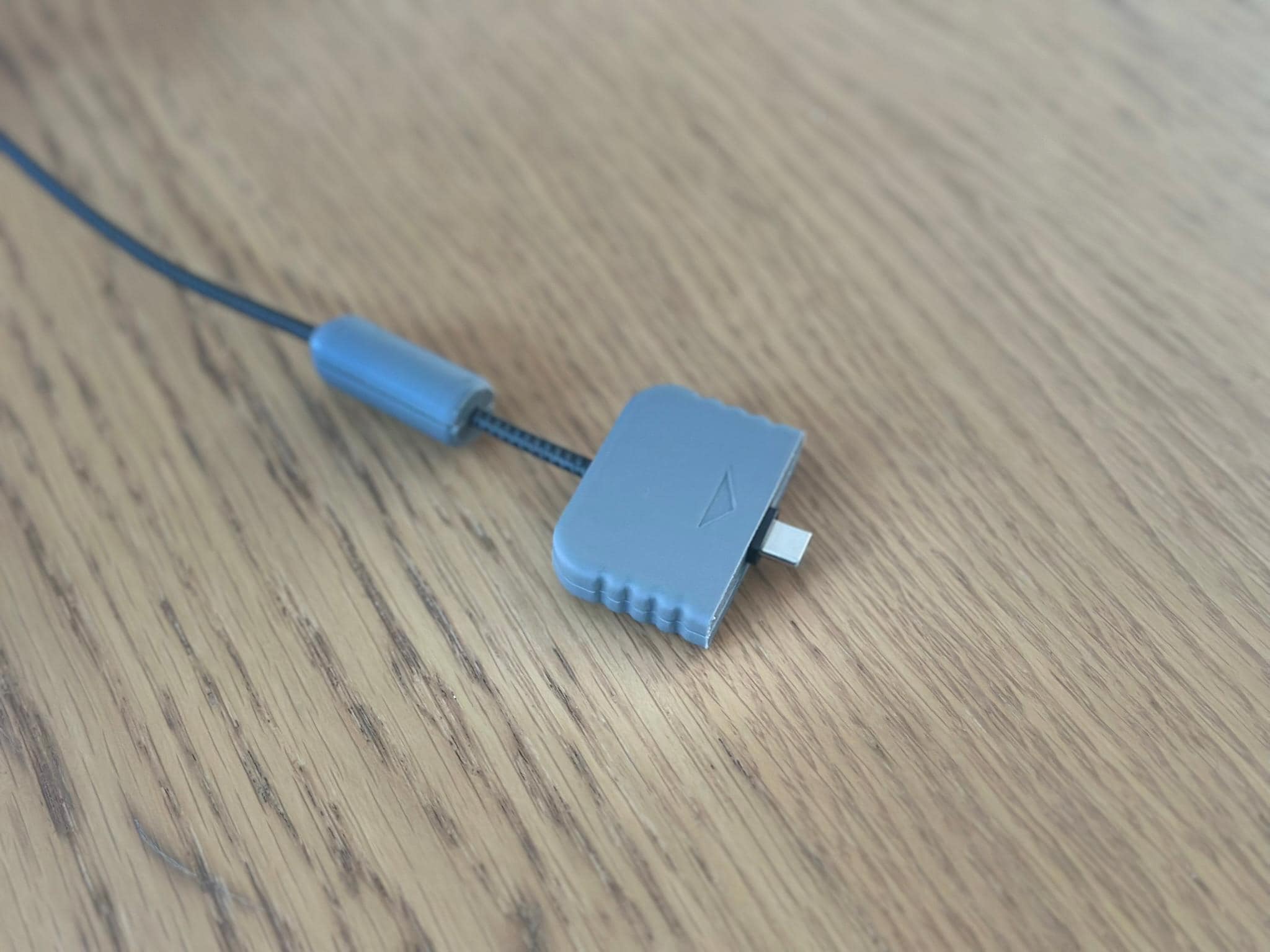 Retro Ps1 Inspired Usb C Cable Connector And Noise Cancel Clip 90s
