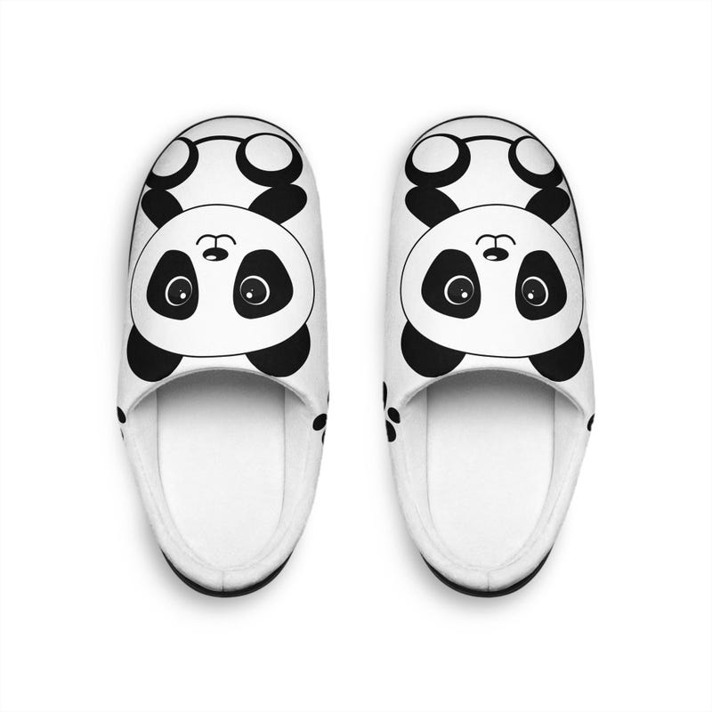 Panda Slippers - Etsy