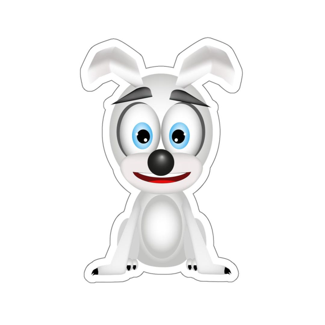 Kawaii Dog Stickers, Puppy Vinyl Decals, Cute Animal Laptop Sticker ...