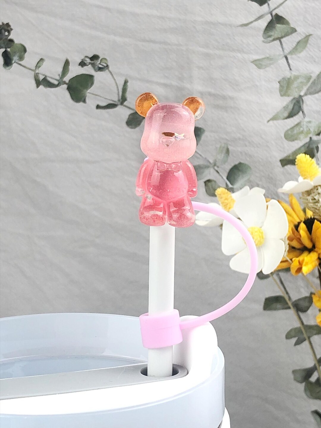 Pretty Stanley Straw Topper Laser Butterflies Straw Topper With ...