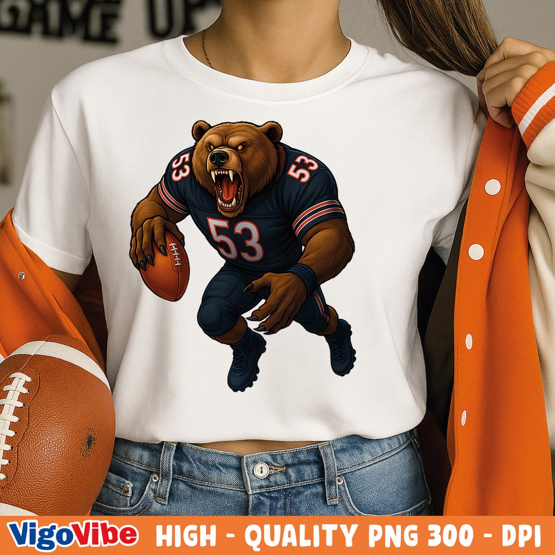 Bear Game Day PNG / Bears Lovers | Instant Download - Etsy