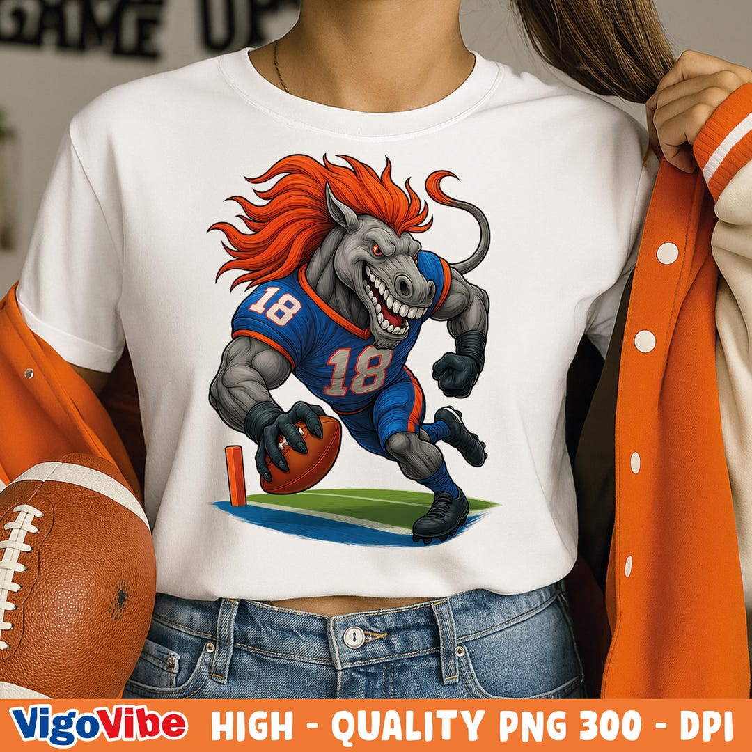 Bronco Game Day PNG / Broncos Lovers | Instant Download - Etsy