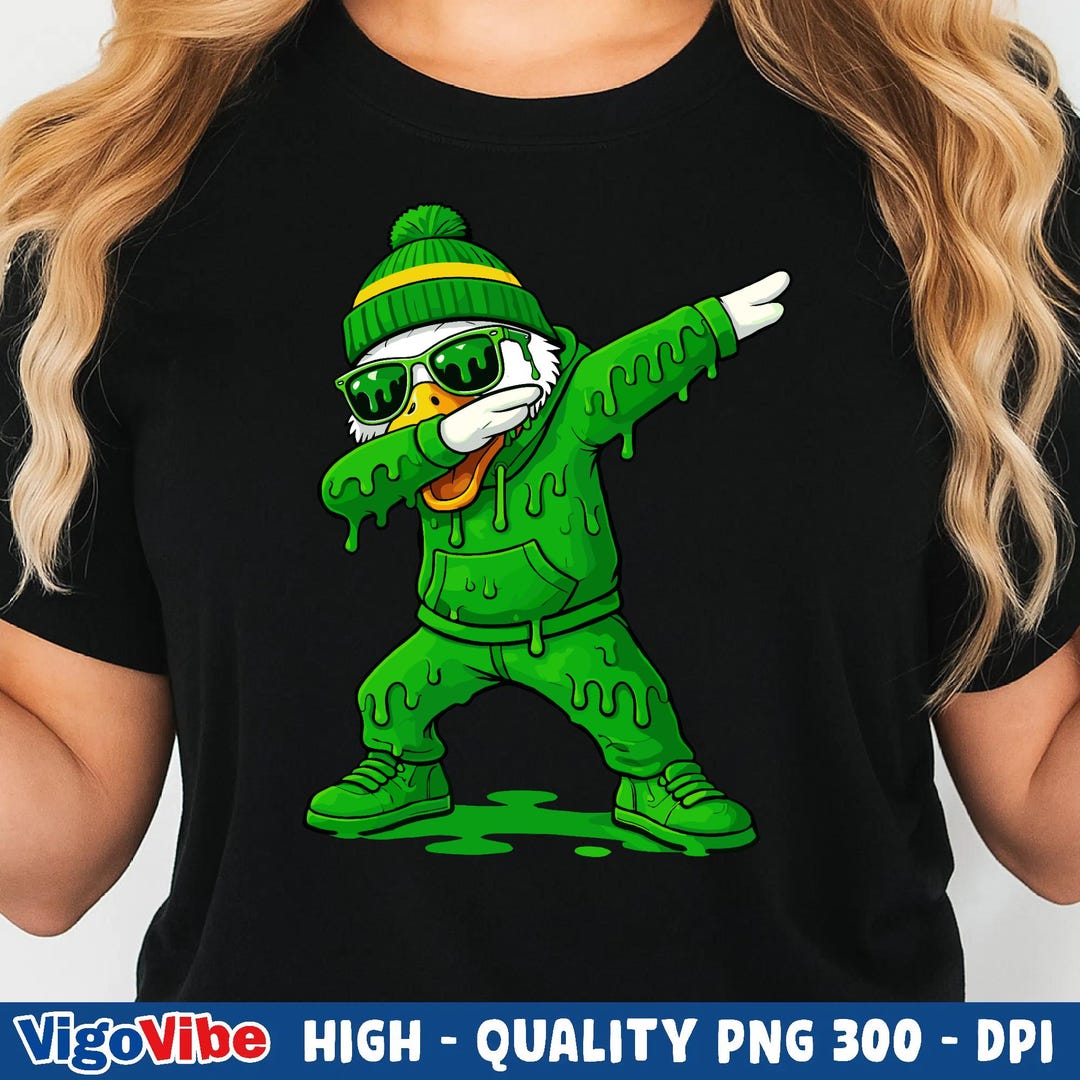 Dabbing Duck Drip PNG | Instant Download - Etsy