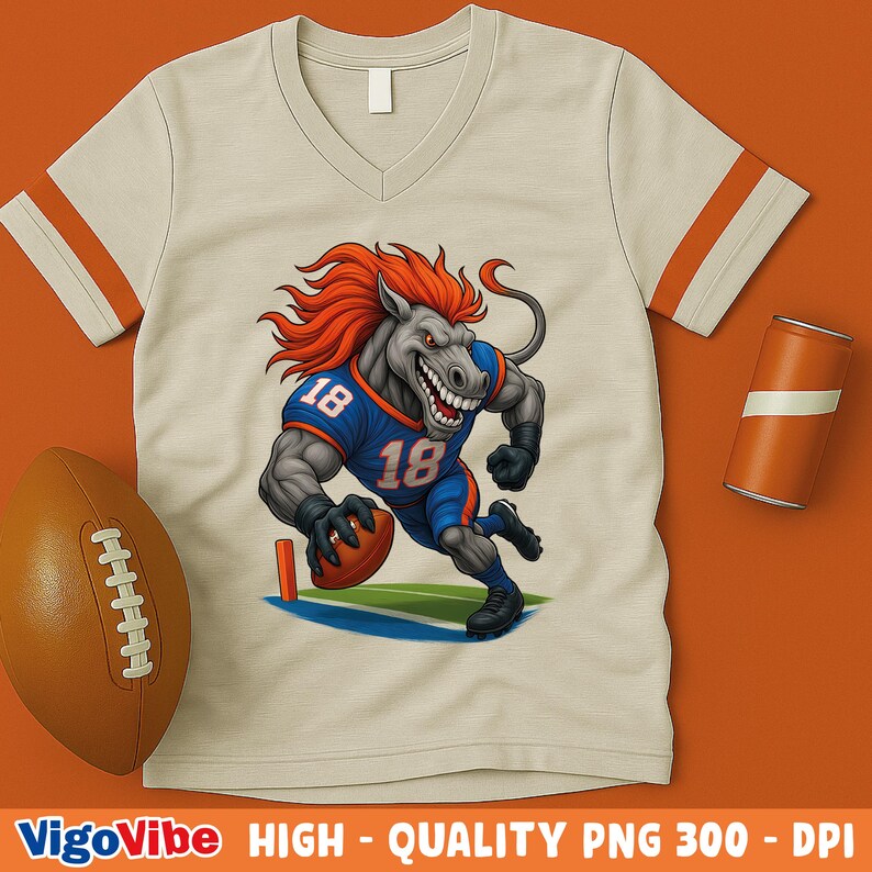 Bronco Game Day PNG / Broncos Lovers | Instant Download - Etsy