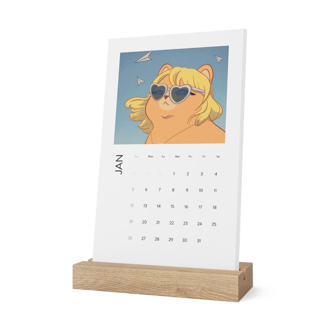 Taylor Vertical Desk Calendar 2025 Aesthetic Swiftie Eras Tour Album ...