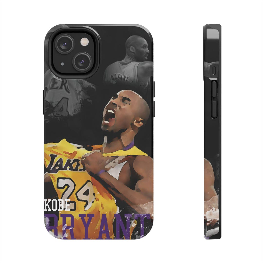 Kobe Bryant Legend Basketball Player Phone Cases, Tough iPhone Case ...
