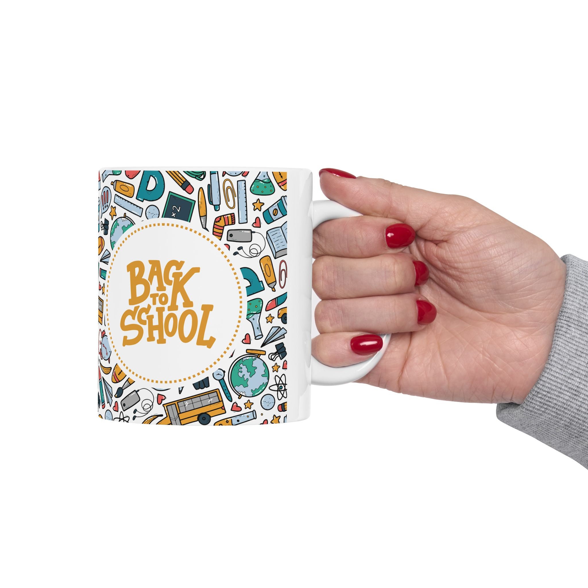 FREE SHIPPING Back to School Ceramic Mug,perfect Gift for Student and ...