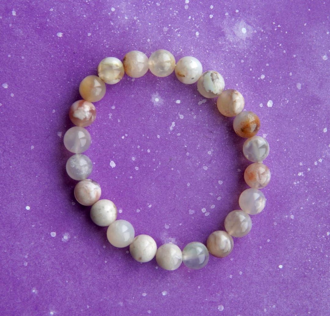 Madagascar Cotton Candy Agate - Etsy