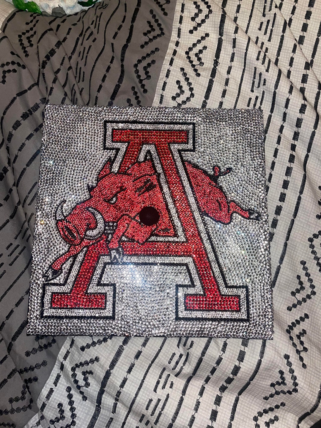 Bedazzled College Graduation Cap - Etsy