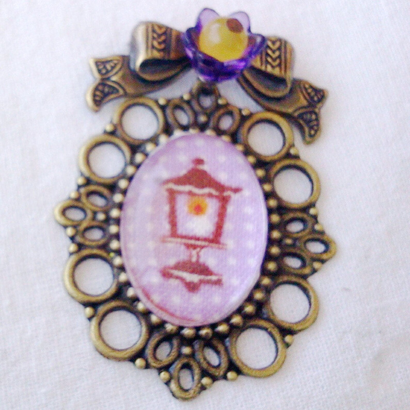 Lantern Brooch-pretty-fashion Accessory-light in - Etsy