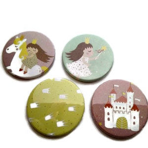 Princess Magnets-fridge Magnets-refrigerator Magnet-kitchen Magnets ...