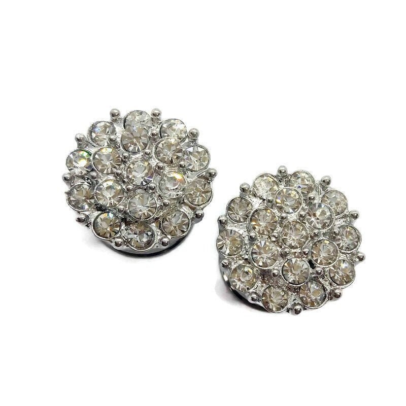 7/8 22mm Pink Rhinestone Plugs-Wedding Plugs-Pretty | Etsy