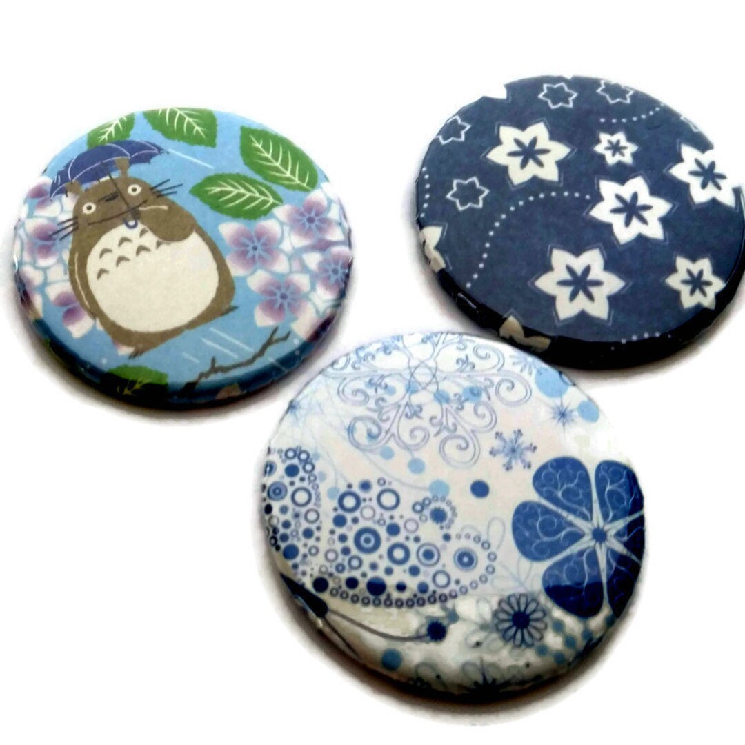 Forest Spirit Magnet-anime Magnet-kawaii Magnets-button Magnets-fridge ...