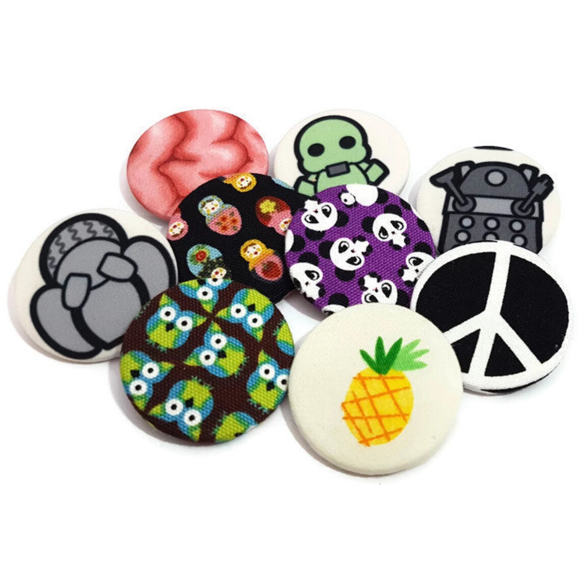 Brain Pin-zombie Pin-cute Pin-brain Badge-lapel Pin-genius - Etsy