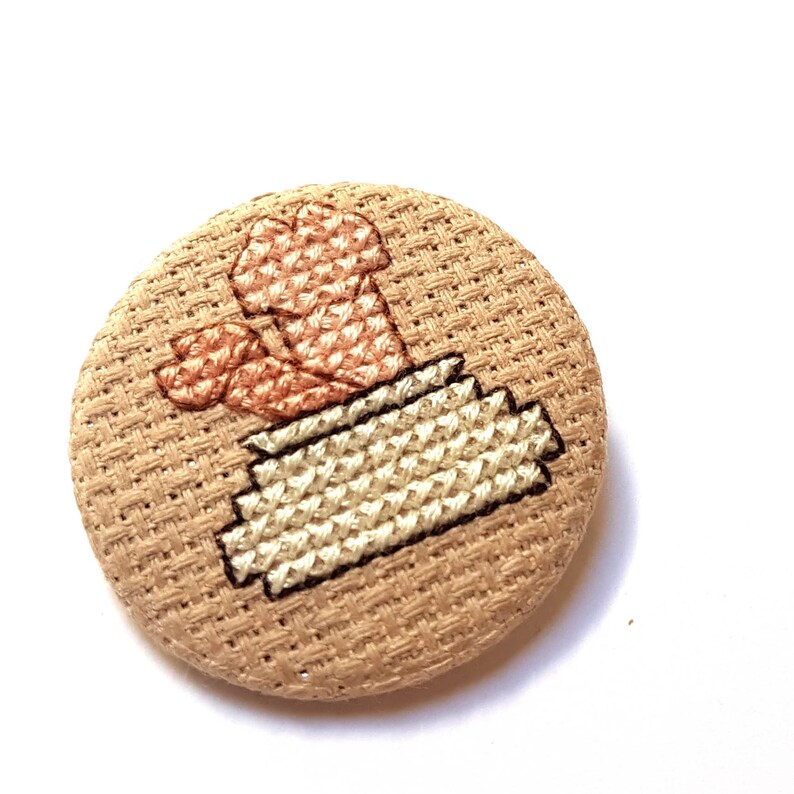 Bag Of Dicks Pin Adult Badge Cross Stitch Accessory Gag Etsy