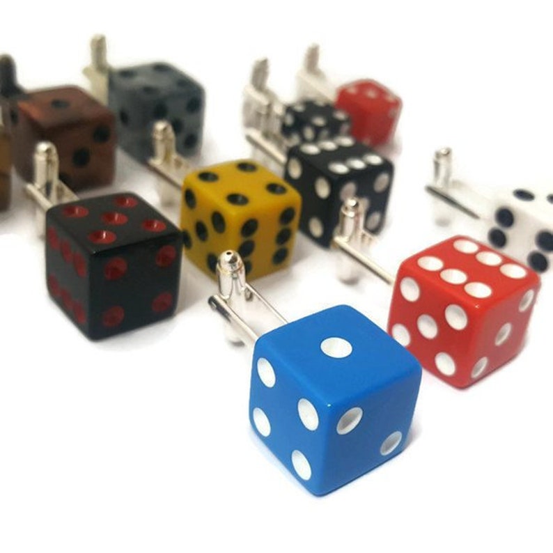 Bronze Dice Cuff Links-wedding Cuff Links-groomsmen - Etsy