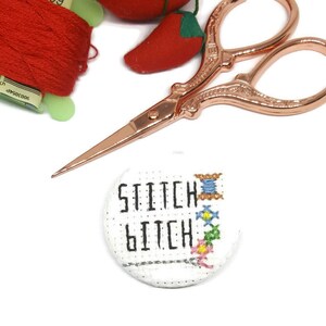 Love Pin-sweetheart Pin-valentines Gift-cross Stitch Pin-pet - Etsy