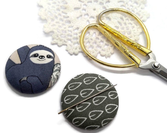 Sloth Needle Minder-reversible Needleminder-magnetic-cross Stitch ...