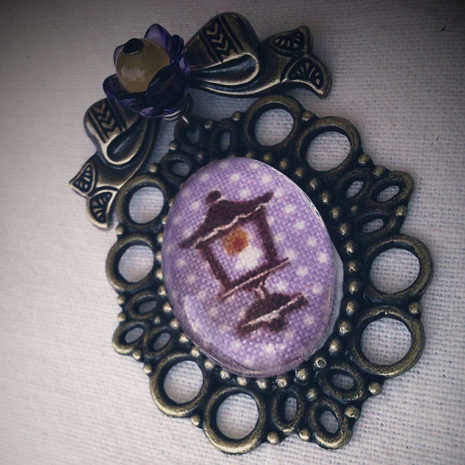 Lantern Brooch-pretty-fashion Accessory-light in - Etsy