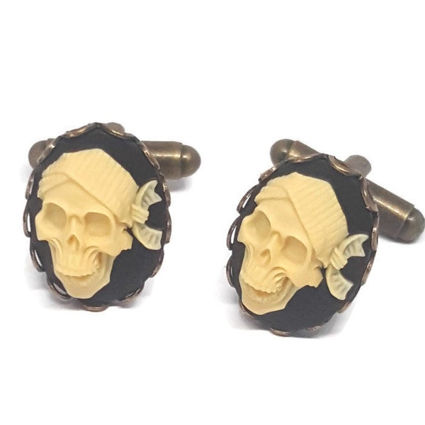 Pirate Cuff Links - Etsy