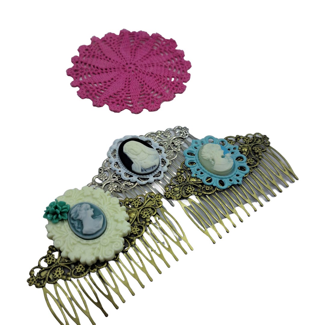 Lady Comb Wedding Fascinator Fashion Hair Comb Floral Accessory ...