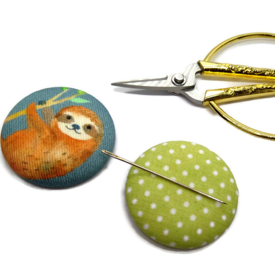 Sloth Needle Minder Reversible Needleminder Magnetic Cross Stitch ...
