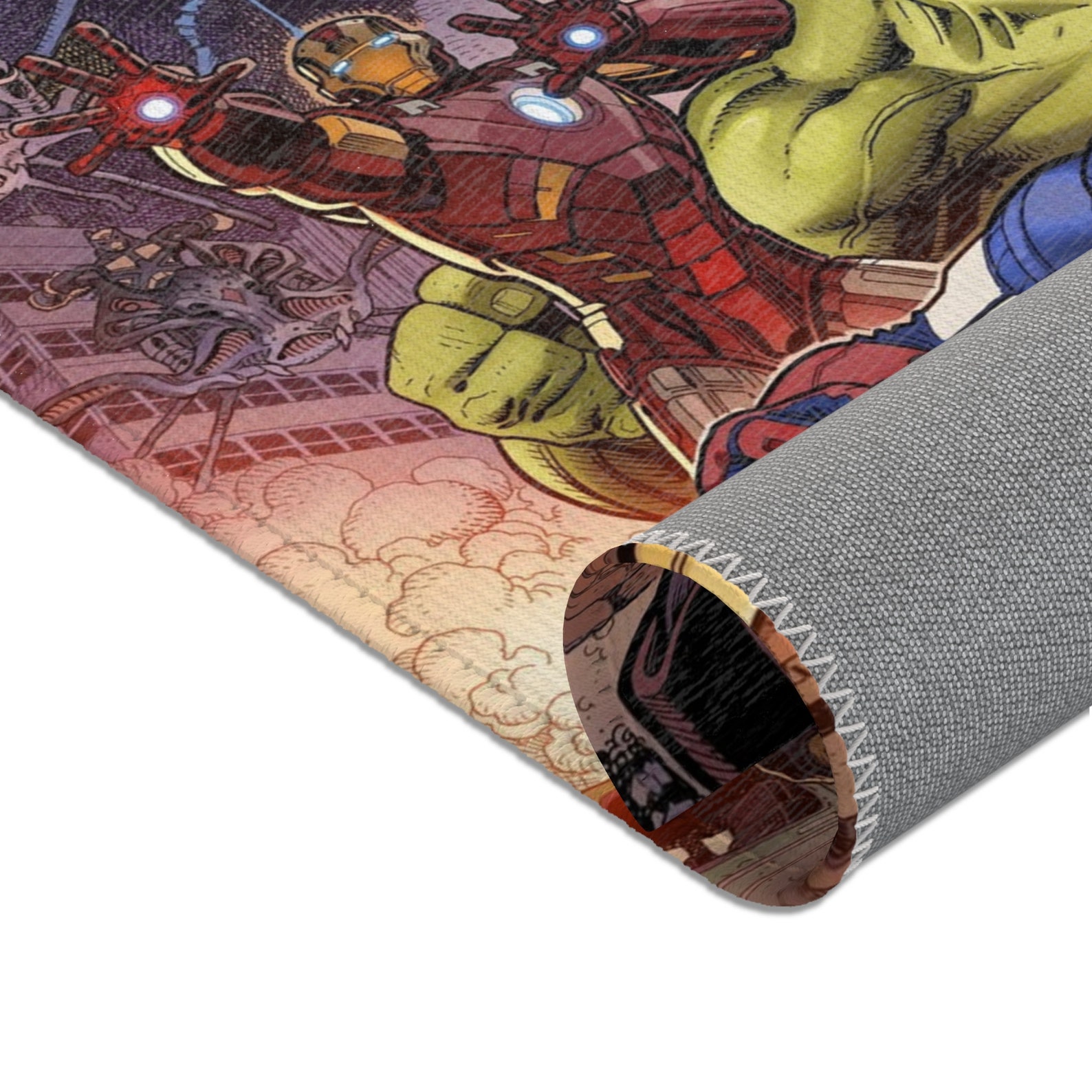 Avengers Comic Rug - Etsy
