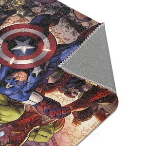 Avengers Comic Rug - Etsy