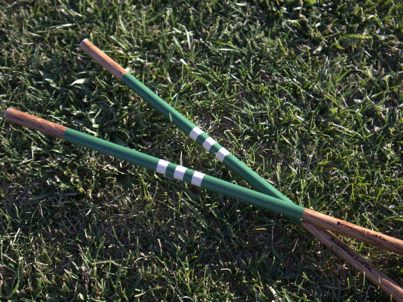 The Beaversticks - Hickory Golf Alignment Sticks - Handcrafted, Painted ...