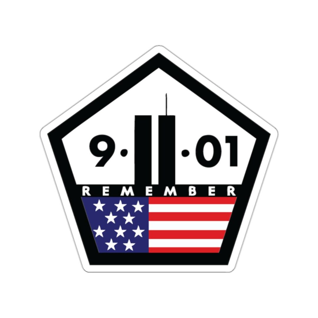 9/11 Memorial Sticker: Patriotic Vinyl Decal - Etsy