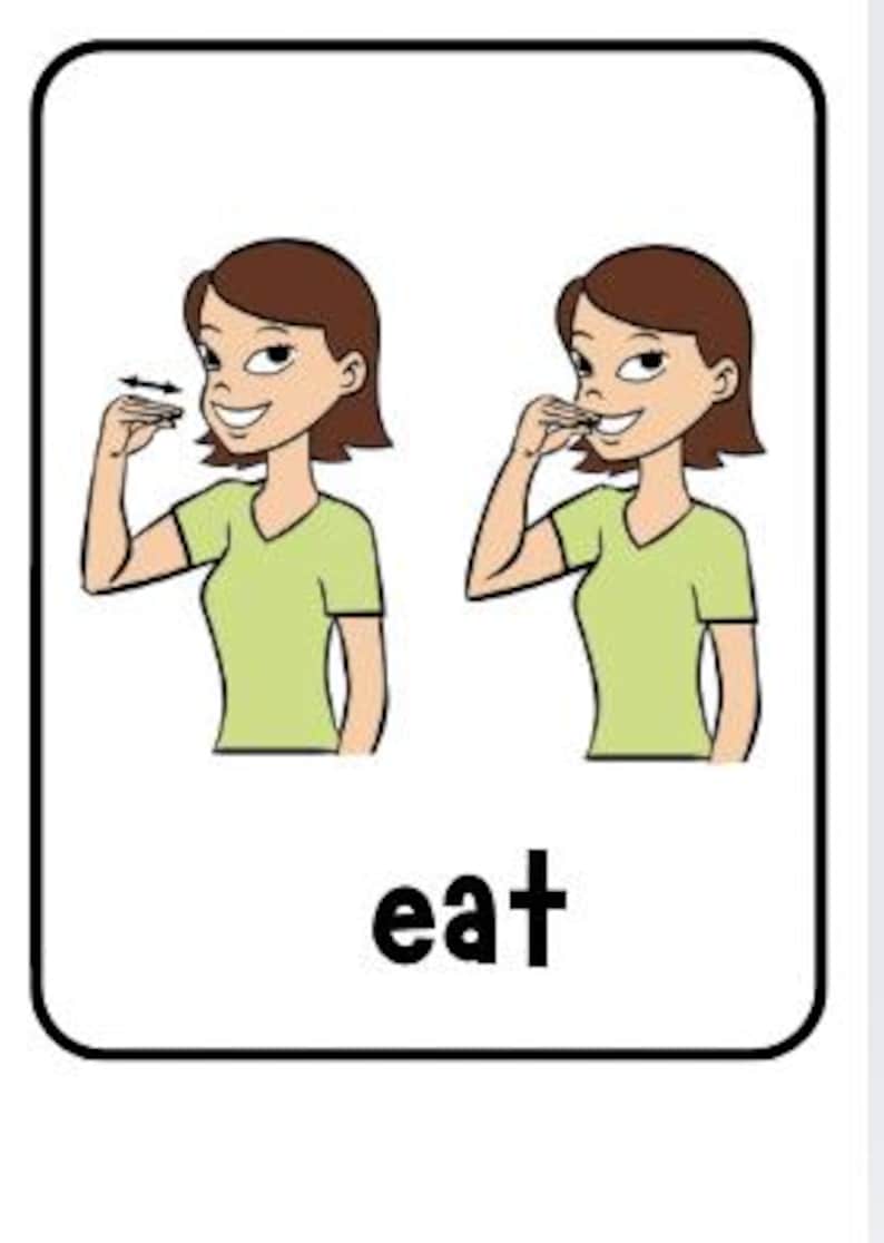 American Sign Language for Baby - Printable PDF for Early Communication ...