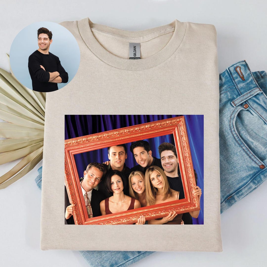 Personalized Friends TV Series Shirt: Custom Face Classic Movie Tee - Etsy