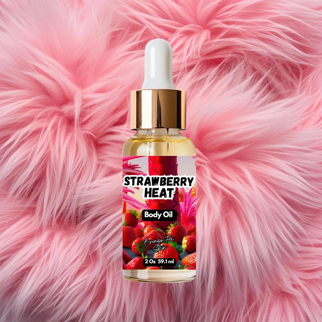 Strawberry Heat ( BFF Original)- 2 Oz Body Oil - Etsy