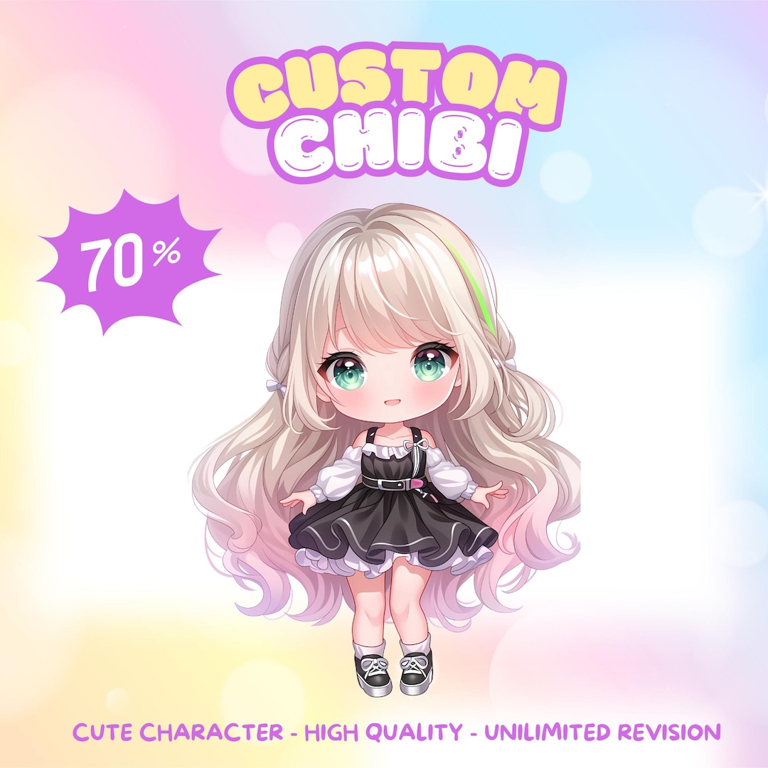 Custom Chibi, Couple Chibi, Chibi Character, Chibi Logo, Cute Chibi ...