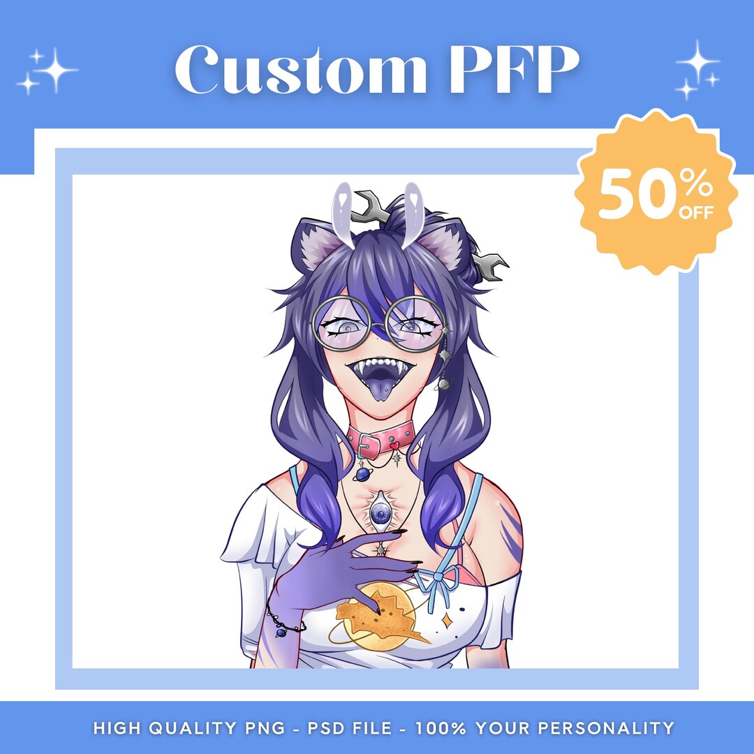 Custom PFP Avatar | Personalized Profile Picture for Twitch, Discord ...
