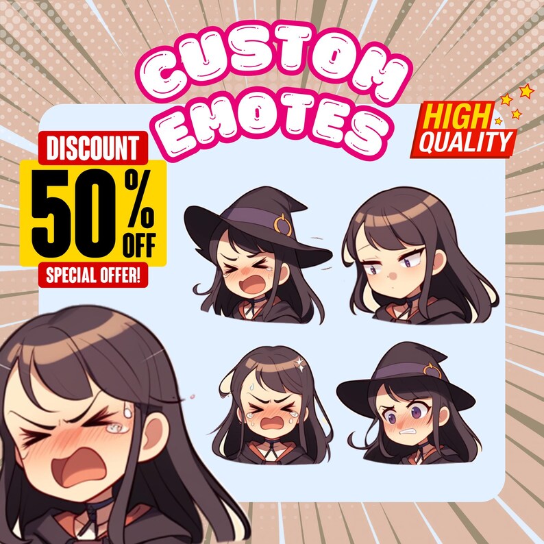 CUSTOM Twitch Emotes, Twitch Emotes, Twitch Emoji, Kick Emotes, Custom ...