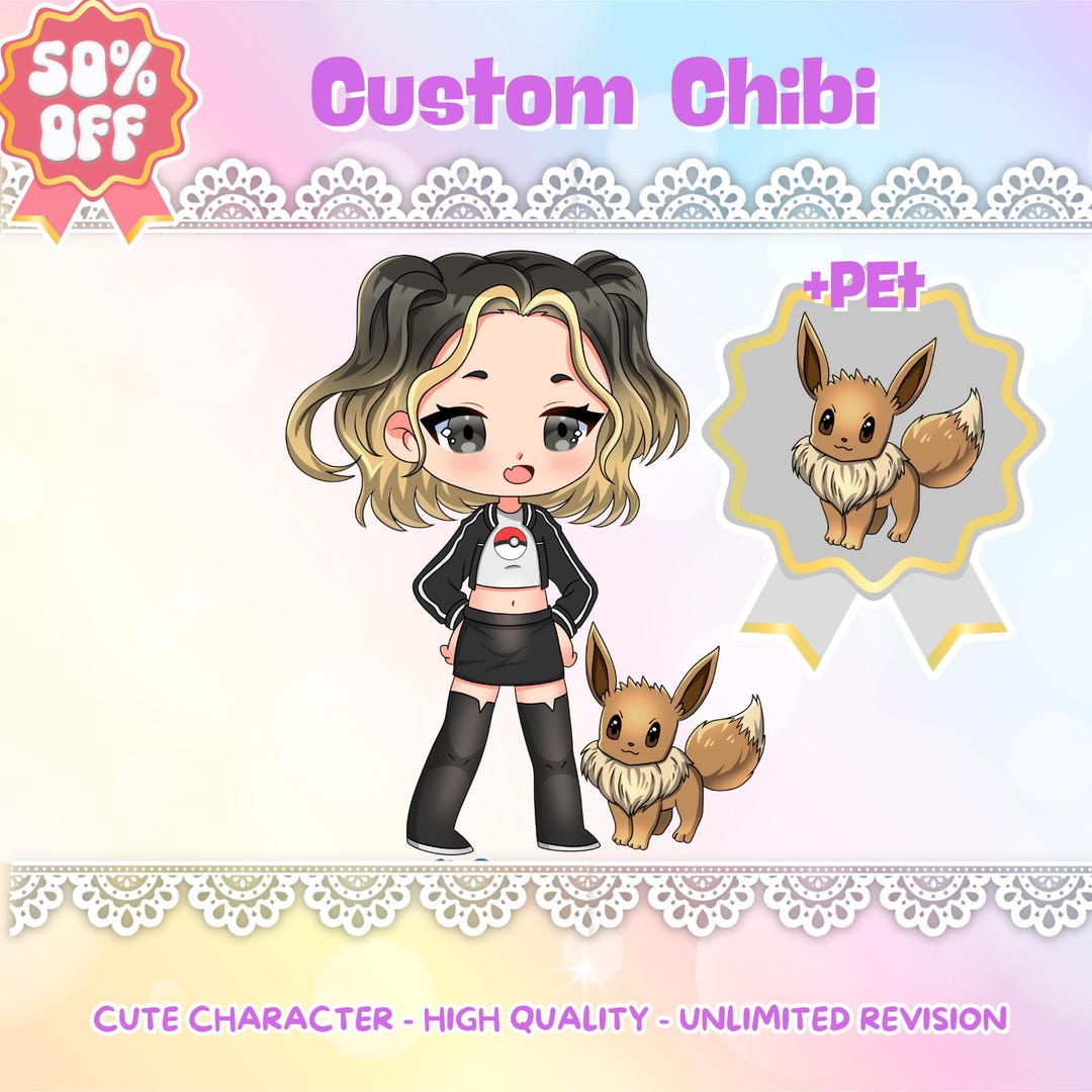 Custom Chibi Couple Commission - Matching Anime Pfps - Discord/twitch ...
