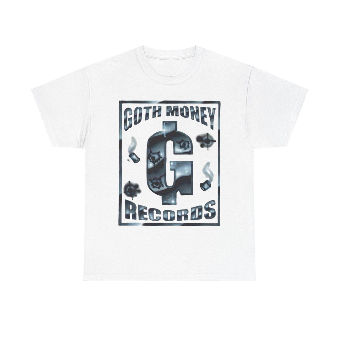 Goth Money Records - GMR Camo Tee T-shirt - Goth Money Wear Merch - Etsy