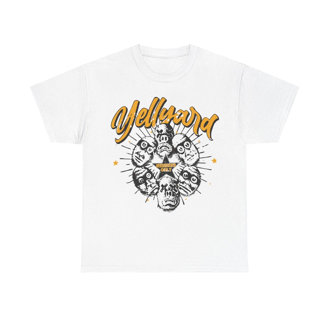 Yellyard Members Only Tee - Yellow All Colors and Sizes - Etsy
