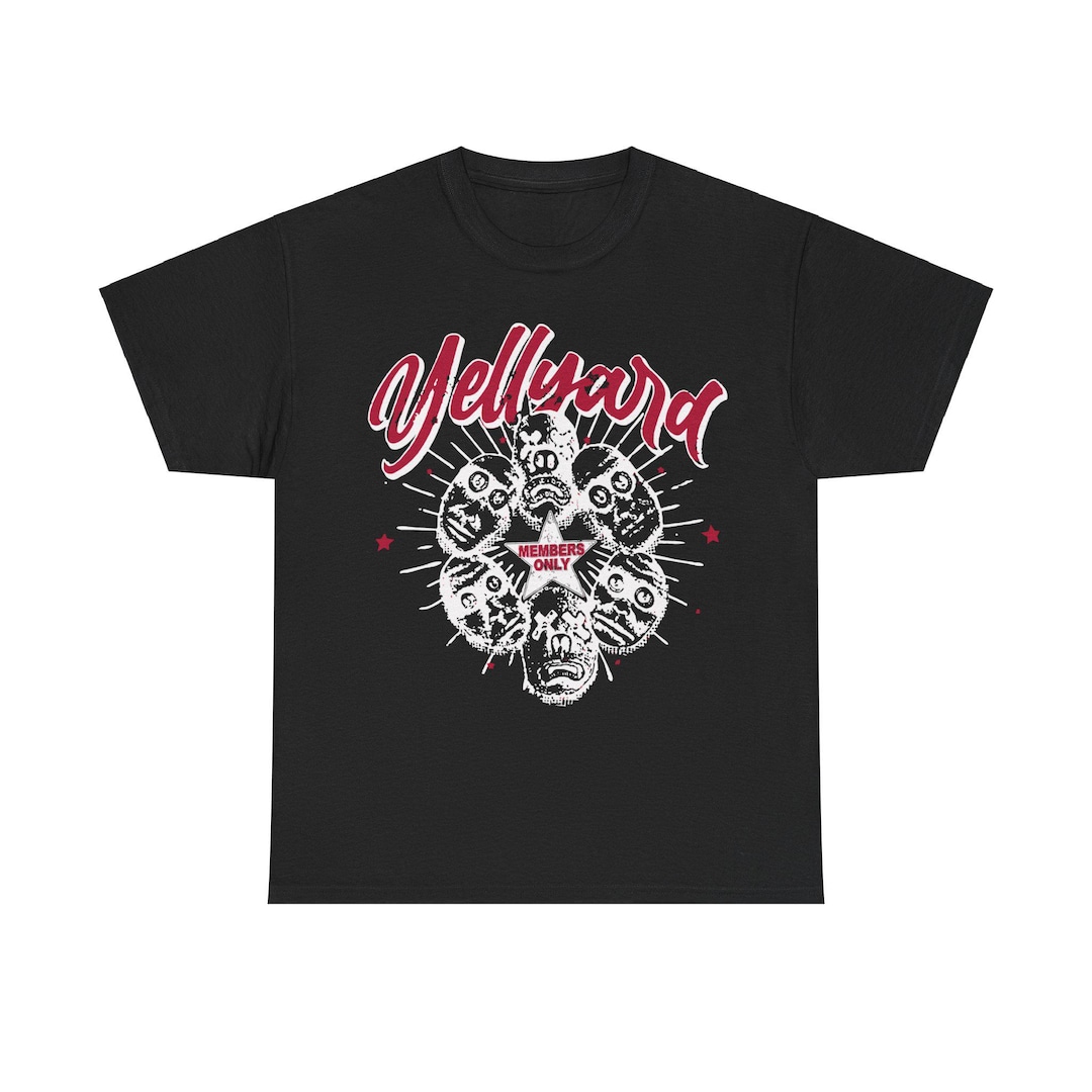 Yellyard Members Only Tee - Red All Colors and Sizes - Etsy