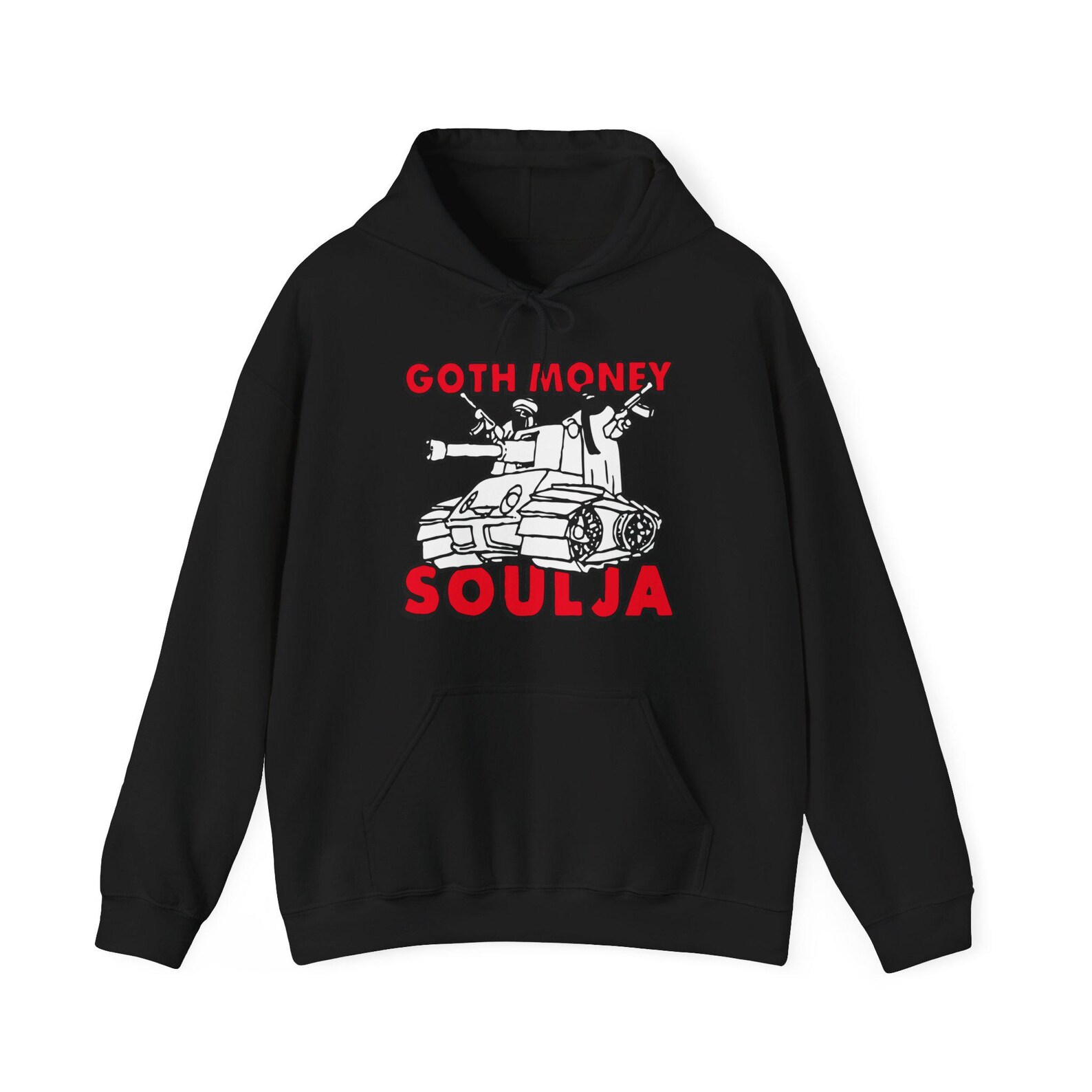 Goth Money Records - Soulja Tank Hoodies - Goth Money Wear Merch - Etsy