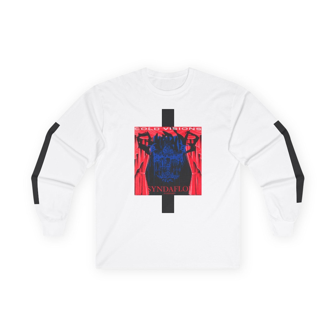 Bladee Cold Visions Syndaflod Long Sleeve Tee Album Merch Drain Gang - Etsy