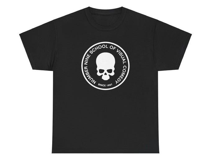 School of Visual Comedy Number Nine Heavy Cotton Tee Shirt - Etsy
