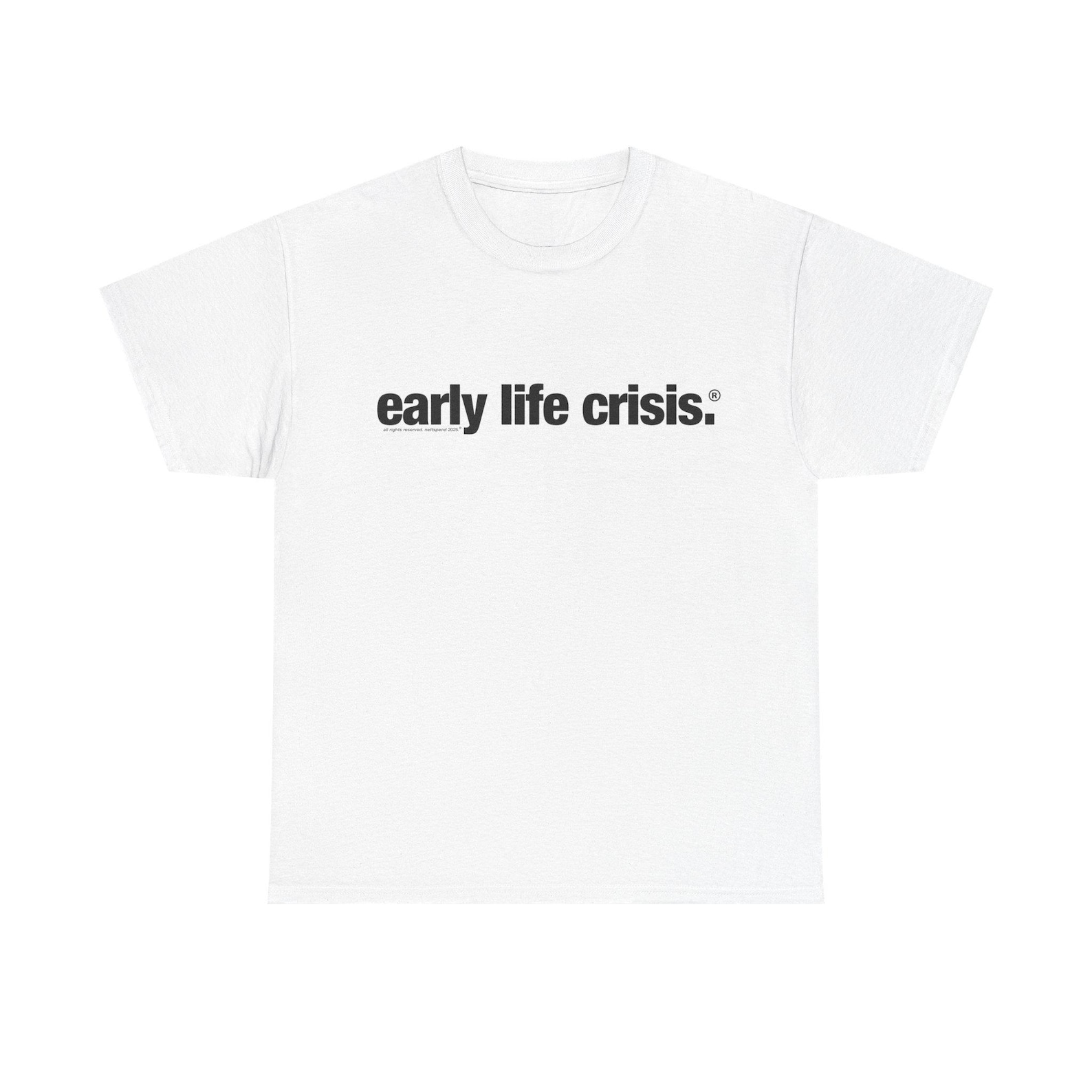 Nettspend Early Life Crisis Osamason Tour Merch T-shirts Tees All ...
