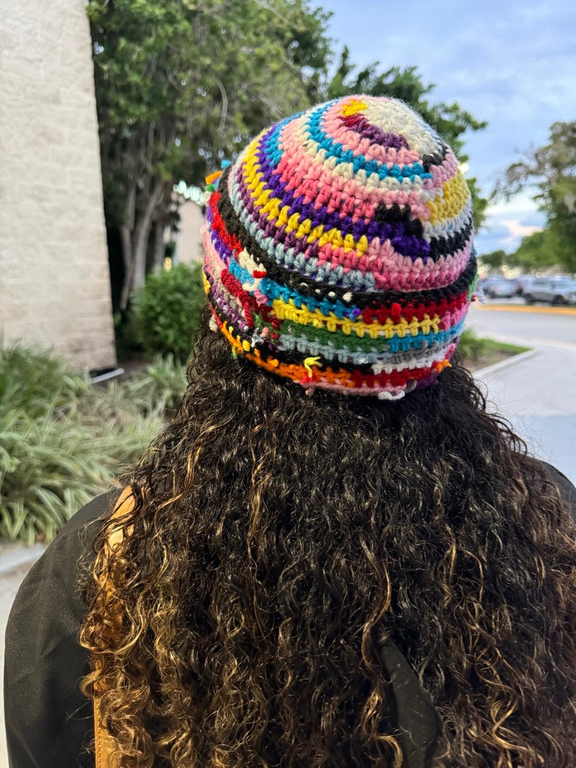 Scrap Yarn Beanie - Etsy