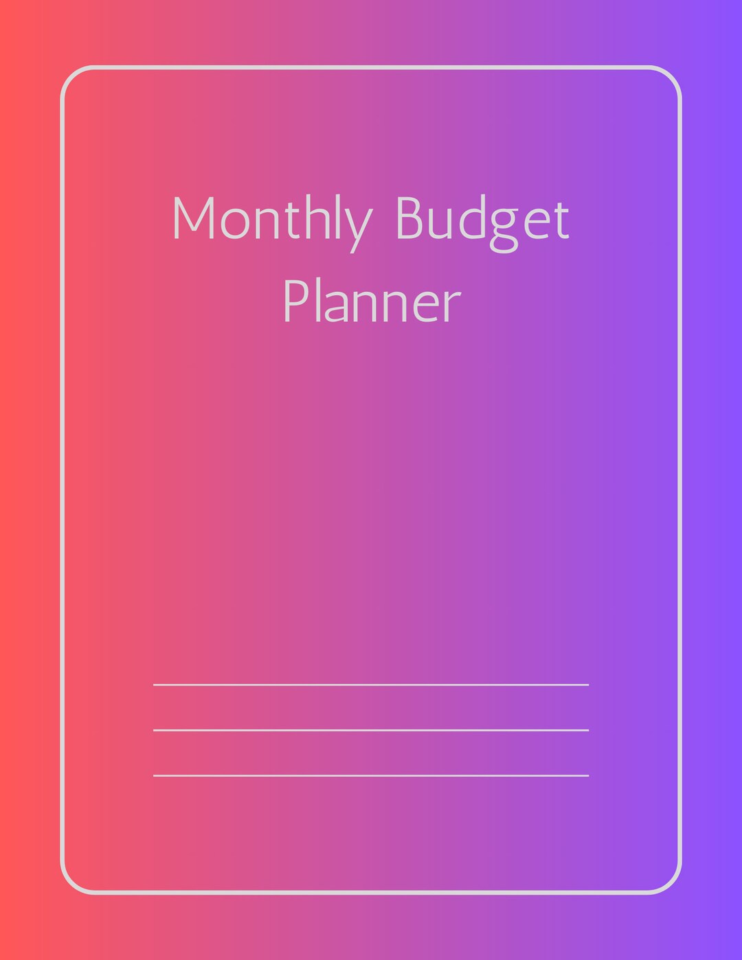 Digital Paycheck Budget Planner - Etsy