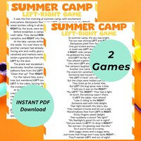 Summer Trivia Game | Summer Gathering Printable | Summer Family Reunion ...