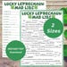 Lucky Leprechaun Mad Libs Printable Game, St. Patrick's Day Activity ...