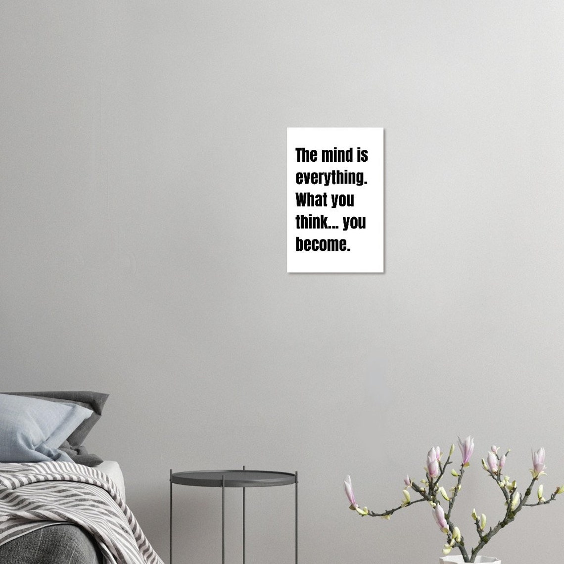 Simple Motivational Poster Wall Art Decor, Office Decor Wall Art ...