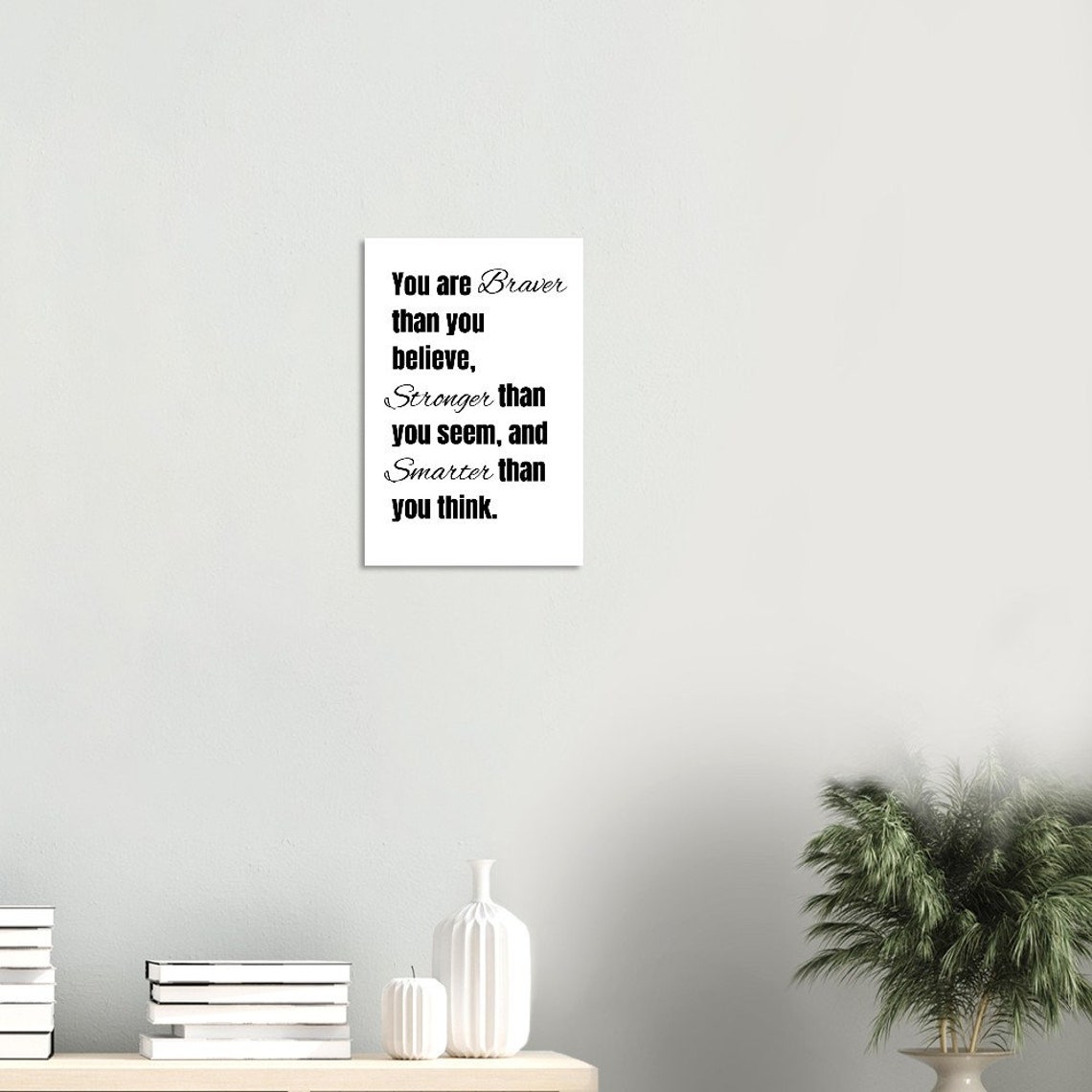 Motivational Poster Wall Art Decor, Office Decor Wall Art ...
